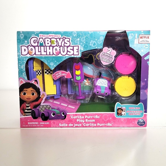 Spin Master | Toys | Dreamworks Gabbys Dollhouse Carlitas Purrific Play ...